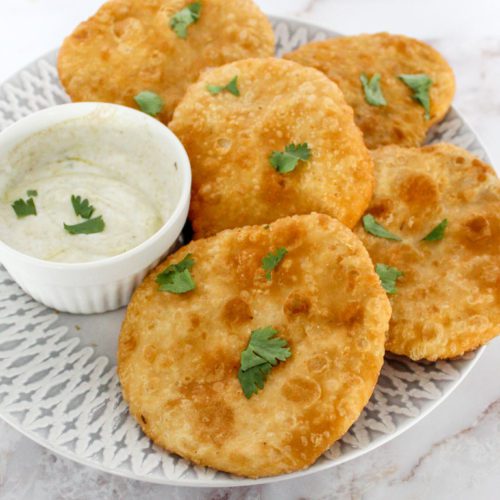 Daal Puri: Crispy Flatbread with Lentil Stuffing