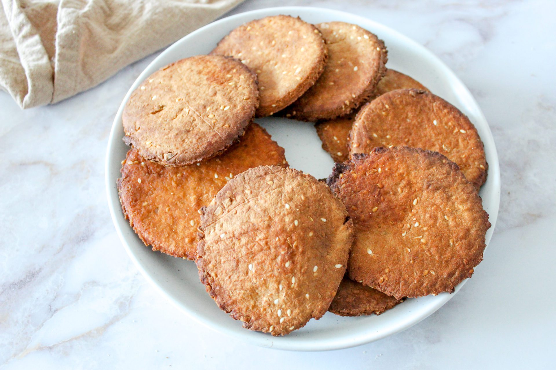 Thepla: Wheat Flour & Brown Sugar Cookies (with Air Fryer Option)