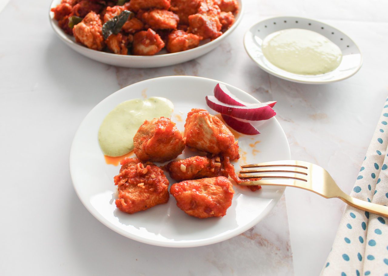 Quick Chicken 65 Recipe