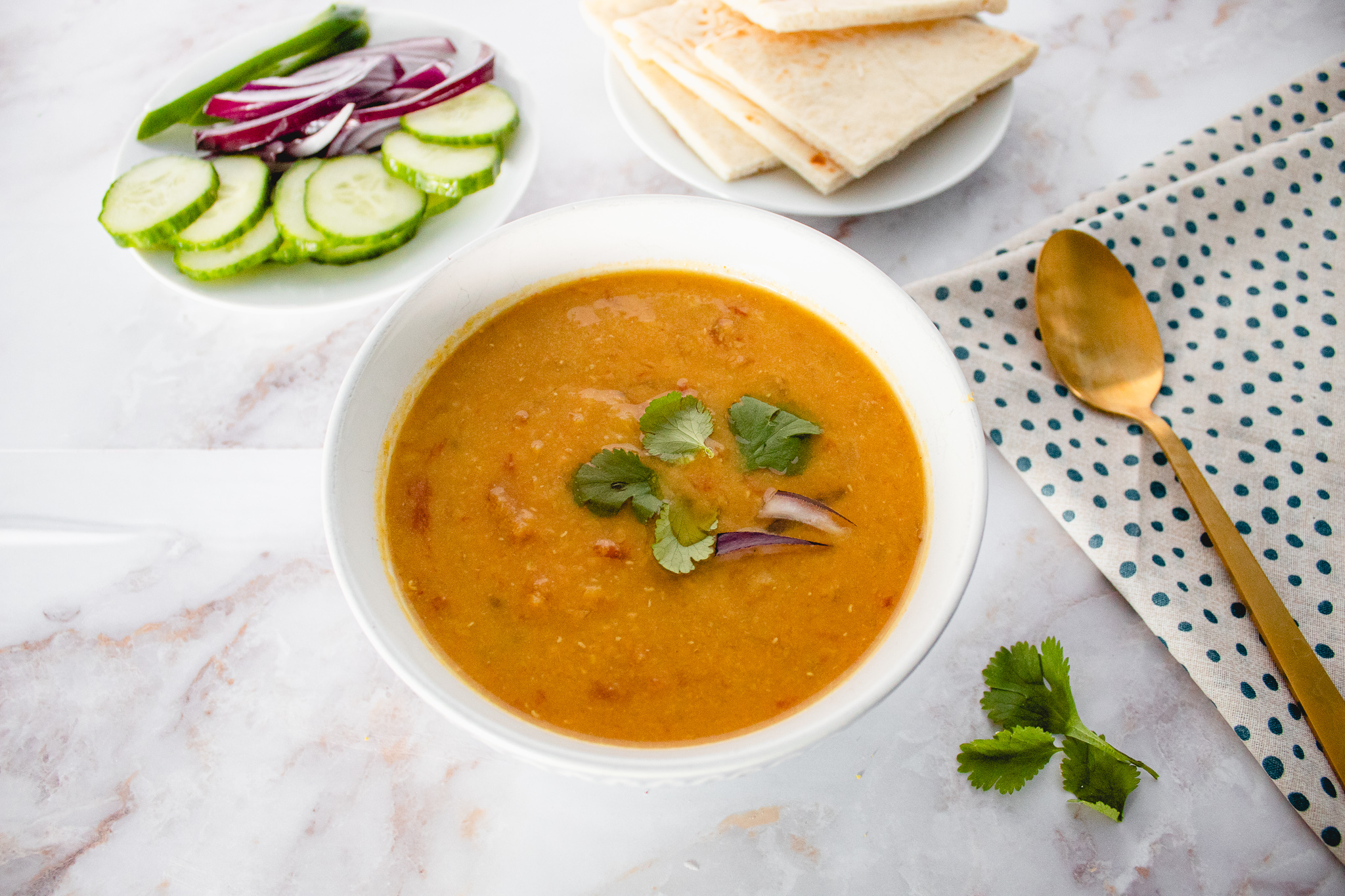 Masoor Daal Tadka: Easy Red Lentil Curry