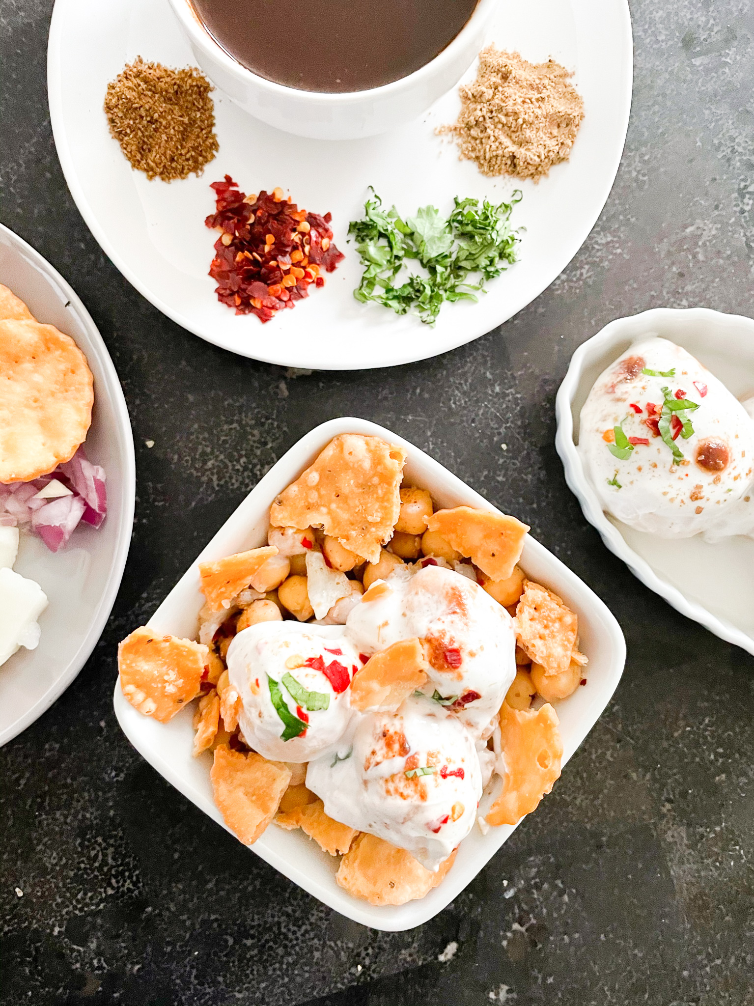 Dahi Vada Papdi Chaat