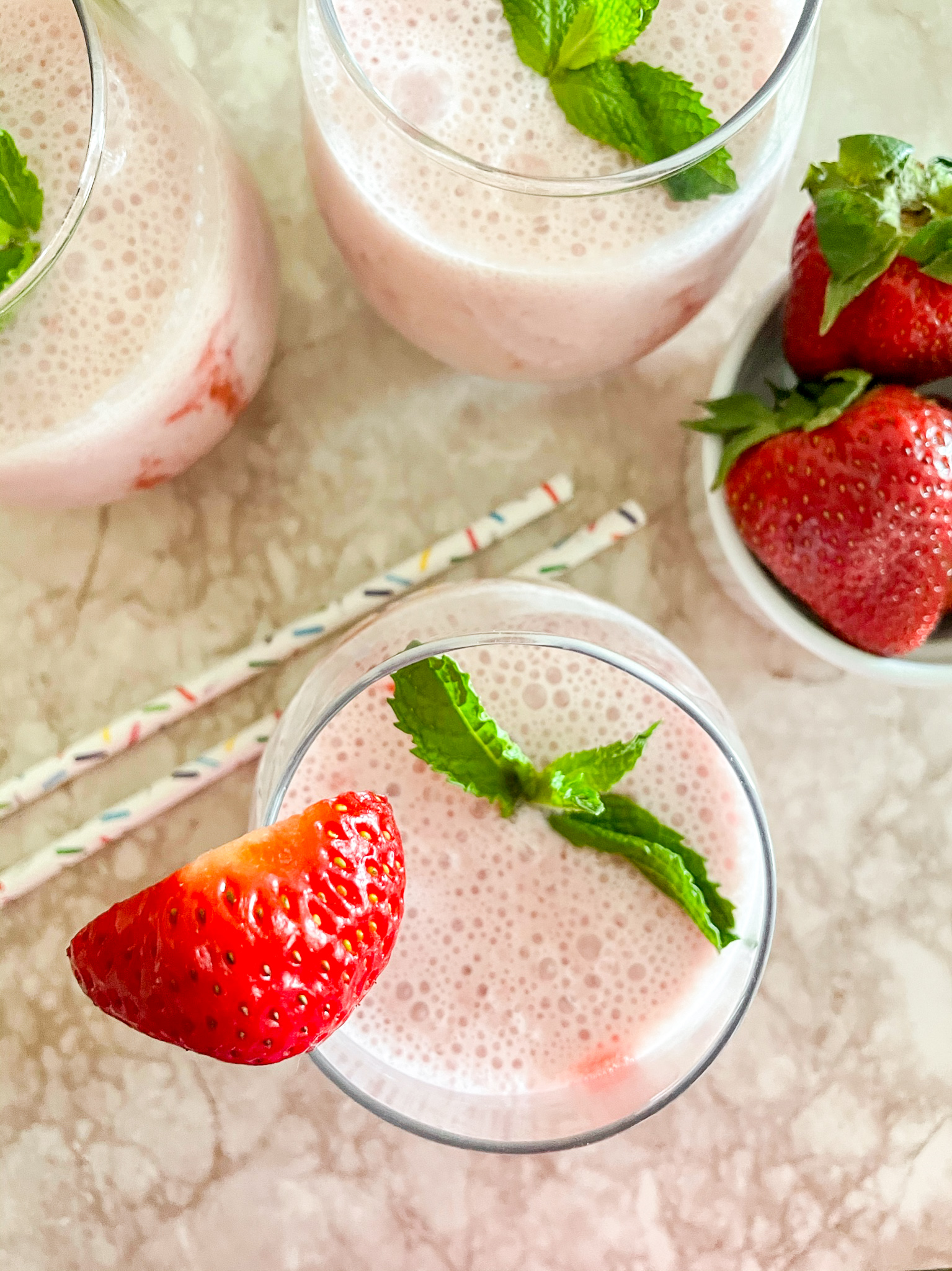 Strawberry Lassi