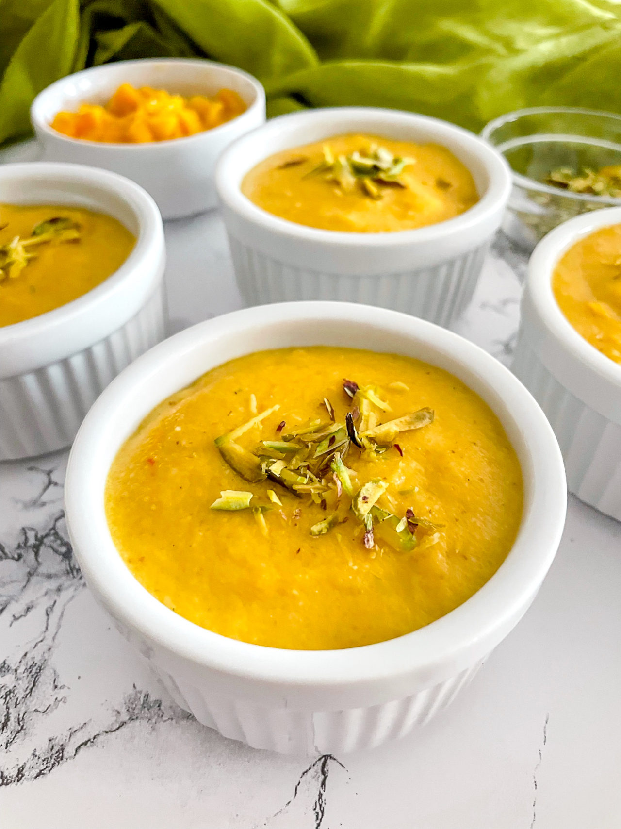 Mango Phirni with Mango Pulp