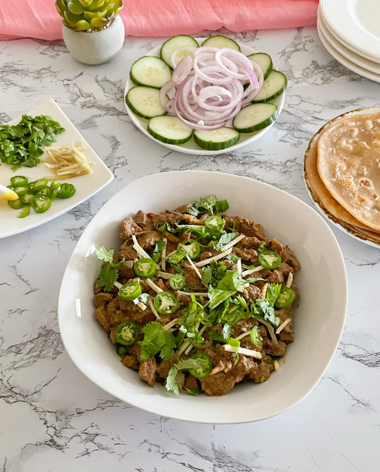 Kata Kat: Pakistani Meat Stir fry