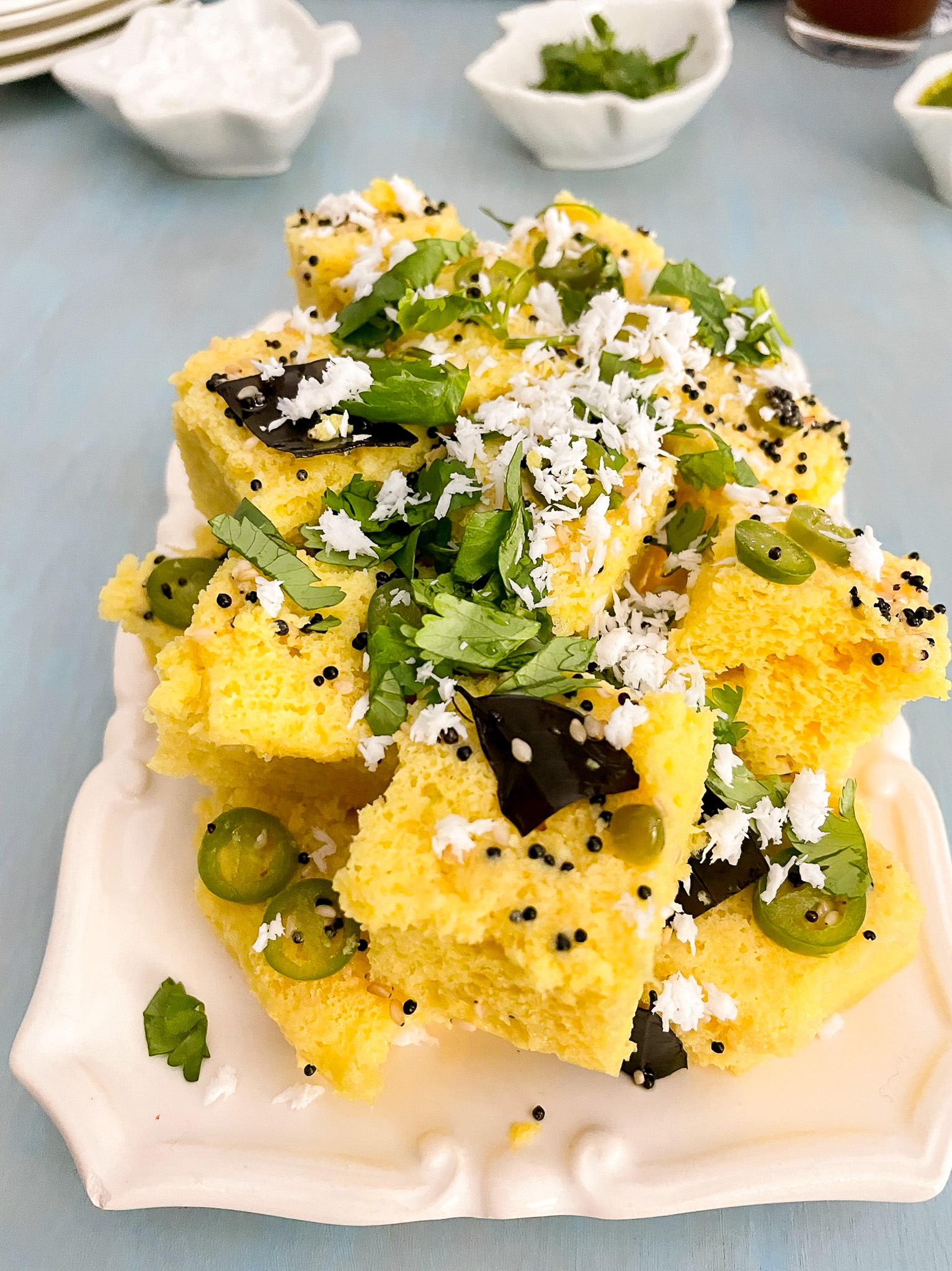 Khaman Dhokla: Savory Gram Flour Cake