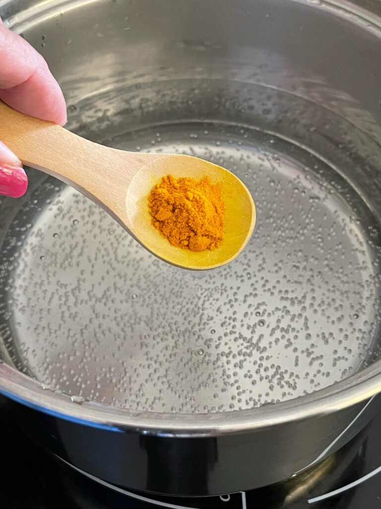 Haldi Rice - Turmeric Rice with Lentils
