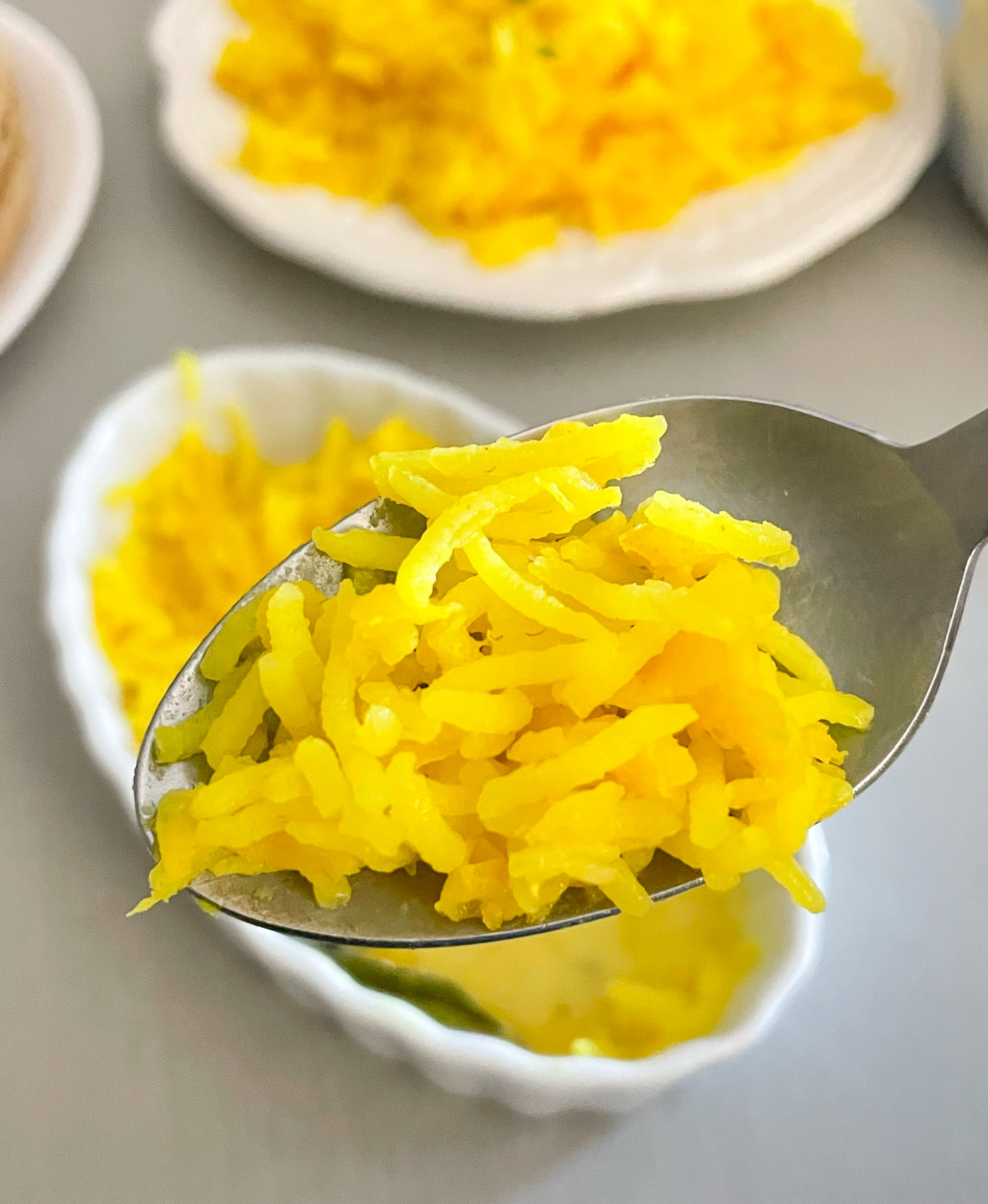 Haldi Rice - Turmeric Rice with Lentils