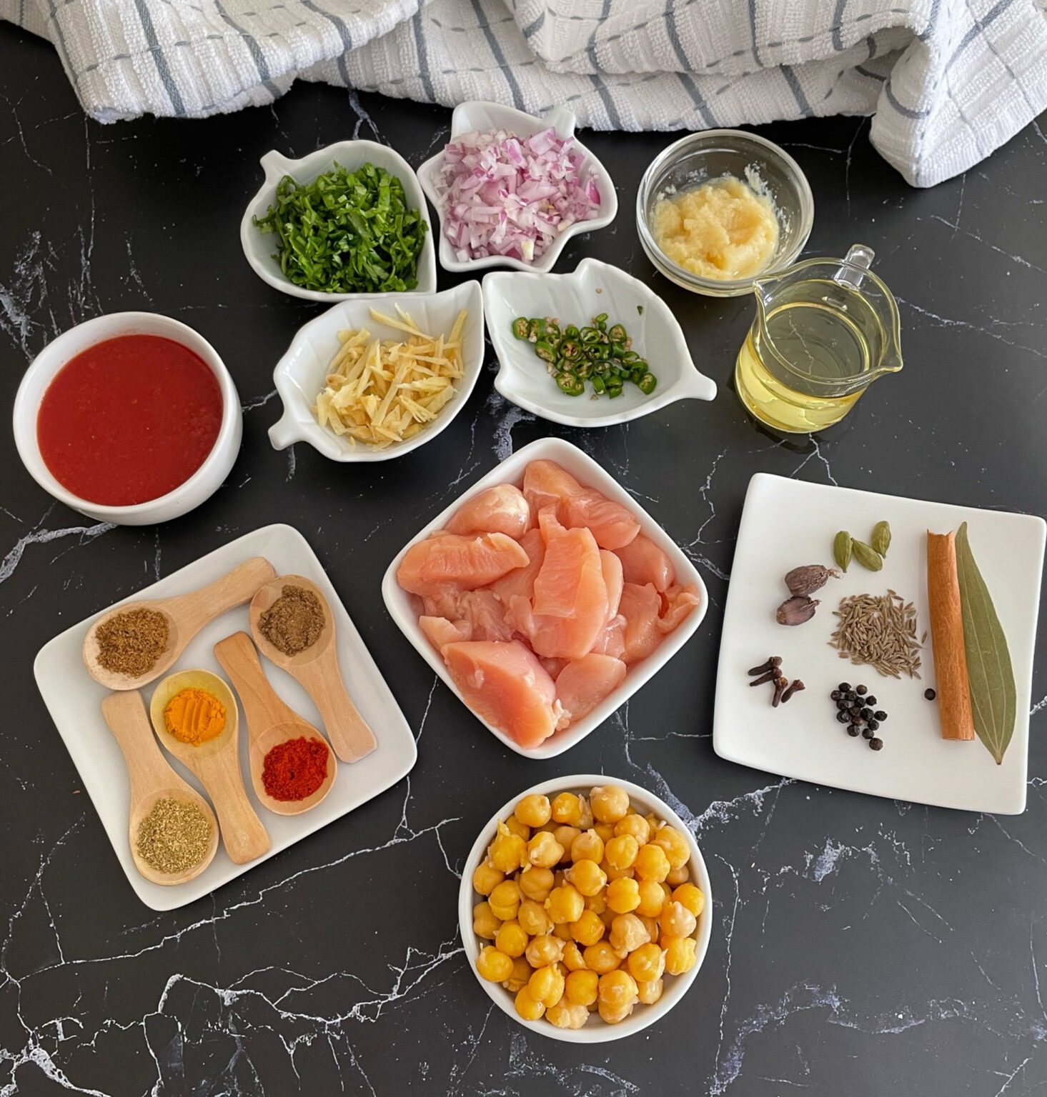 Chicken Channa Masala