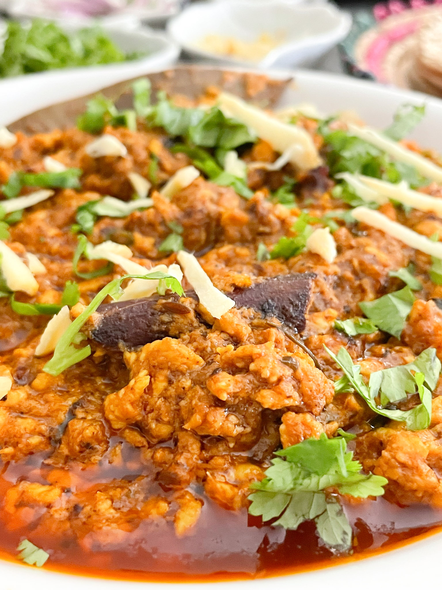 Easy Chicken Keema Curry