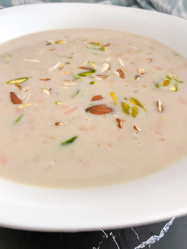 Gajrela - Sweet Potato and Carrot Pudding
